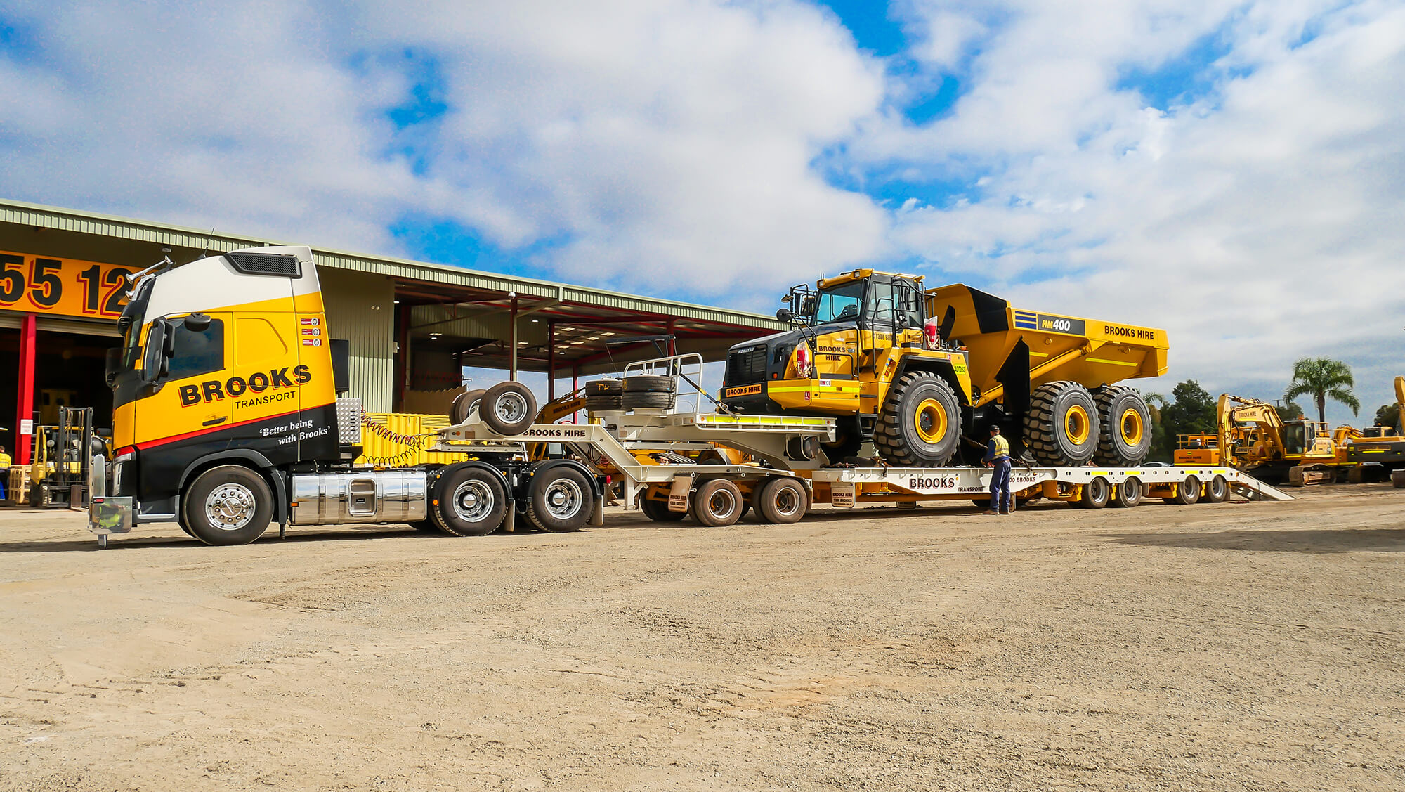 Reliable Heavy Transport Service l Australia Wide | Brooks Transport