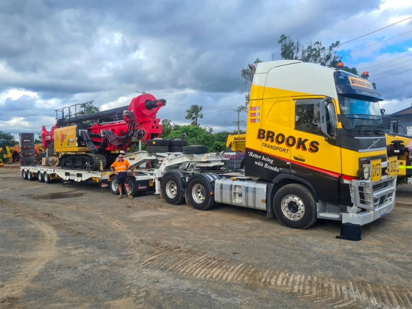 DRILL DELIVERY! | Brooks Transport