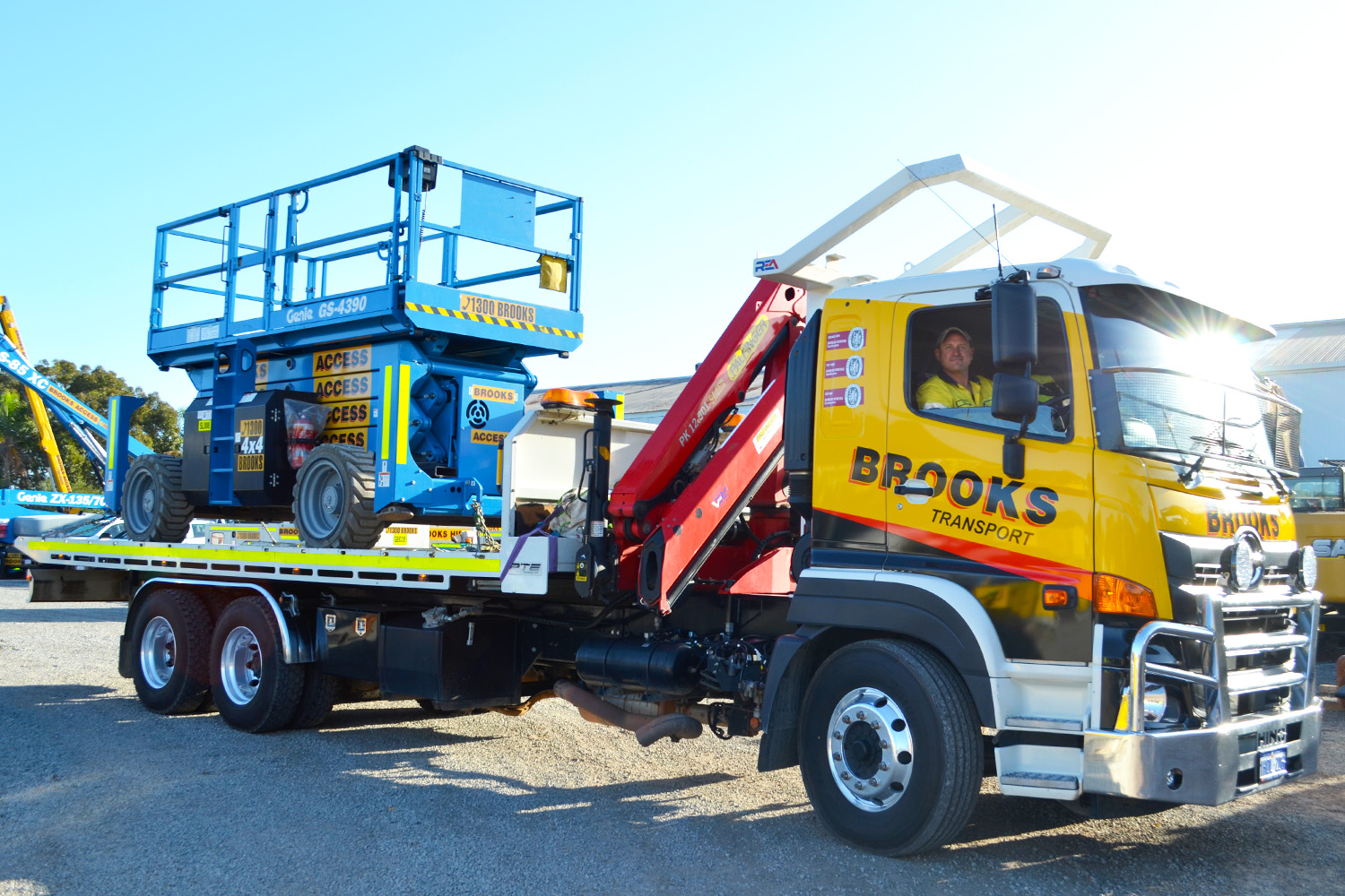 QUICK PIT-STOP! | Brooks Transport